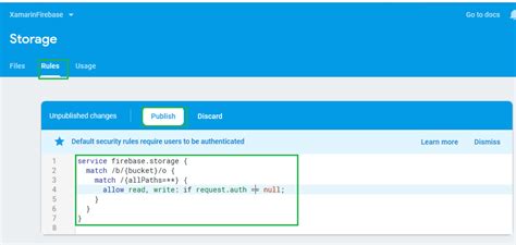 Xamarinforms — Working With Firebase Storage
