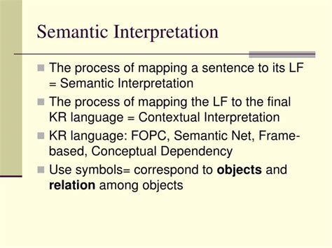 Ppt Semantic Analysis Powerpoint Presentation Id4116648