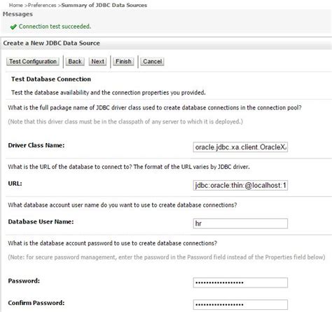 Datasource And Jndi Configuration For Db Adapter Techsupper