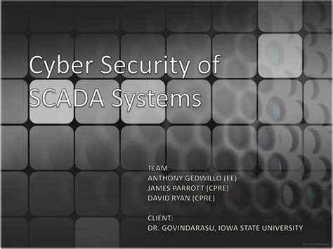 Ppt Cyber Security Of Scada Systems Powerpoint Presentation Free Download Id 2656838