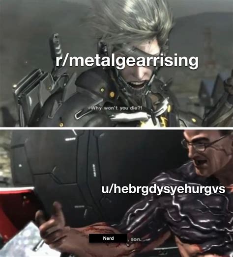 The Biggest Nerd R Metalgearrising