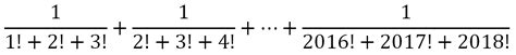 Sum Of Factorials Analysis And Calculus Science Forums
