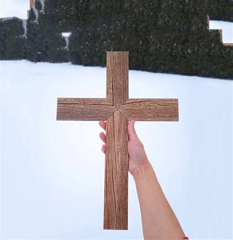 Large Wall Cross Wooden Cross Wall Decor Christian Wall Art Wood