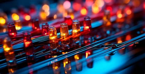 Small Bright Light Bulbs Micro Diodes Ai Generated Image Premium Ai