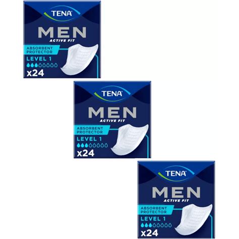Buy TENA Men Level 1 3x24 units | Mifarma UK