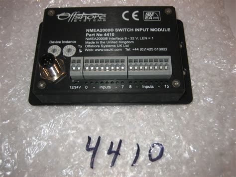 Oceanic Systems Offshore Dynamics 4410 Nmea 2000 16 Way Switch Input Module Max Marine