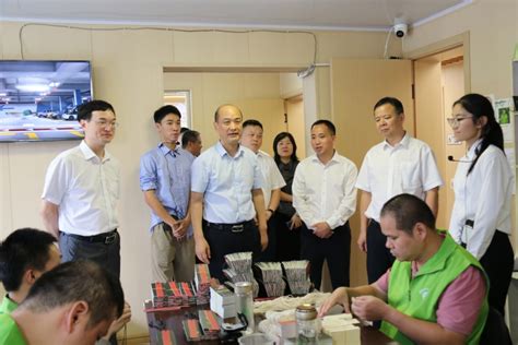 中国残联党组成员、副理事长胡向阳来瓯调研残疾人工作