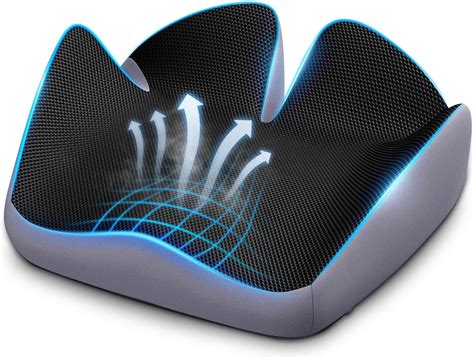 Extra Large Memory Seat Cushion For Office Chair Pressure