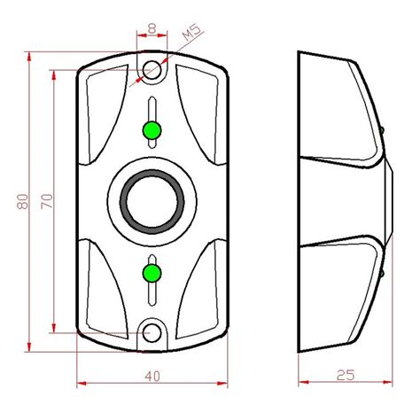 Циклоп ТМ (медный антик) Считыватель ключей Touch Memory (iButton ...