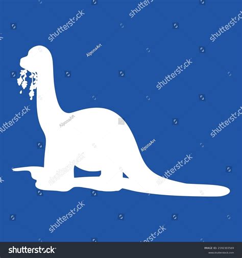Extinct Lizard Gigantic Evolution Nature Royalty Free Stock Vector