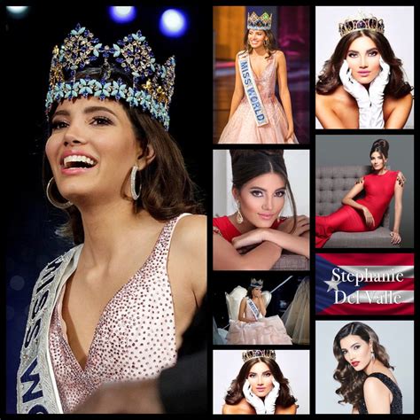 Stephanie Del Valle Miss World Puerto Rico 🇵🇷 Miss World Beauty