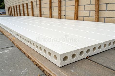 Plastic Foam Insulation Board For Heat Reduction Stock Illustration