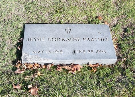 Jessie Lorraine Bolin Prather 1915 1998 Find A Grave Memorial