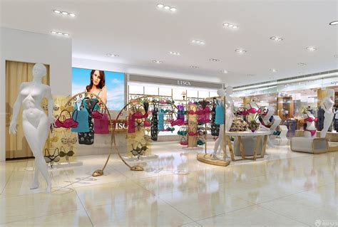 商场内衣店设计效果图片装信通网效果图