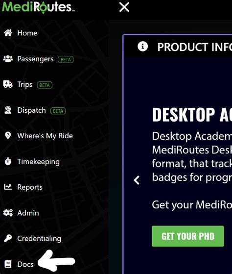Mediroutes Academy Access