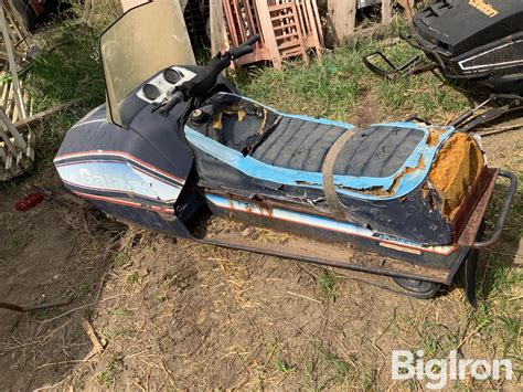 1980 Polaris Galaxy Snowmobile Transportation Bigiron