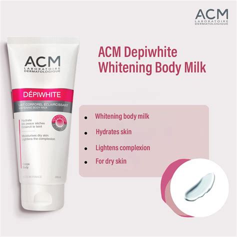 Buy Acm Depiwhite Whitening Body Milk Moisturising And Nourishing Body