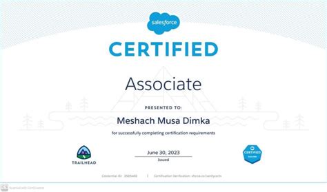 Meshach Dimka On Linkedin Salesforce Salesforcecertified