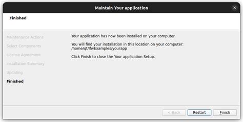 Adding Components Qt Installer Framework Documentation 490