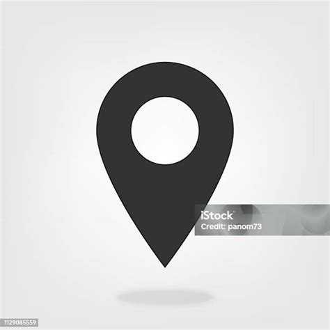 포인터 벡터 아이콘 표식 위치를 매핑하십시오 웹 사이트 디자인 로고 Ui 애플 리 케이 션에 대 한 Gps 위치 기호 탐색 일러스트 레이 션 0명에 대한 스톡 벡터 아트 및
