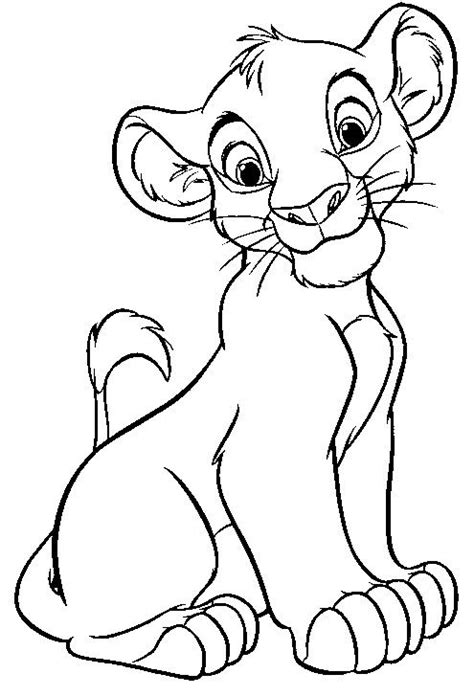 Coloriage Le Roi Lion Simba Et Dessin Gratuit à Imprimer Dessine Les Coloriages Le Roi Lion S