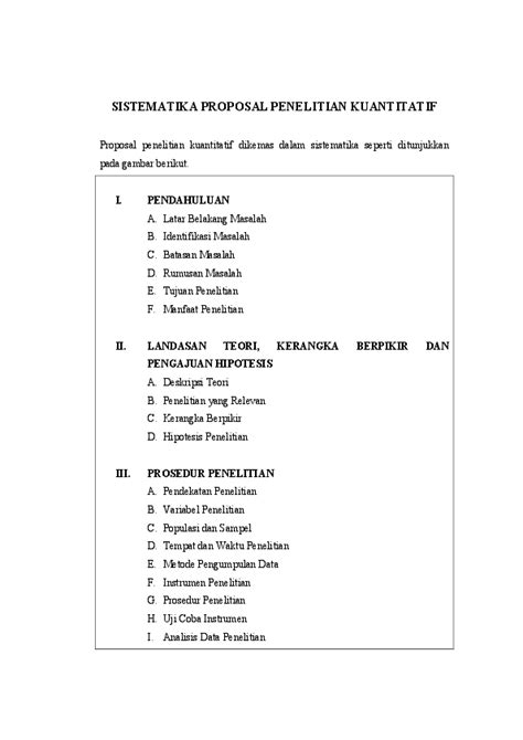 Contoh Variabel Penelitian Dalam Proposal Skripsi