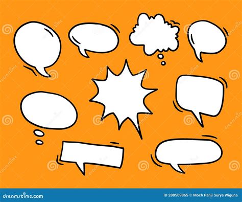 Bubble Chats Collection Stock Illustration Illustration Of Talk