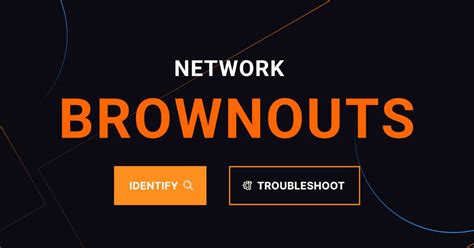 How To Identify And Troubleshoot Network Brownouts Obkio