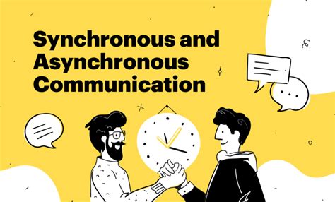 Synchronous And Asynchronous Communication Whats The Difference