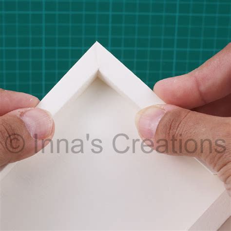 Inna S Creations How To Make A Simple Paper Frame