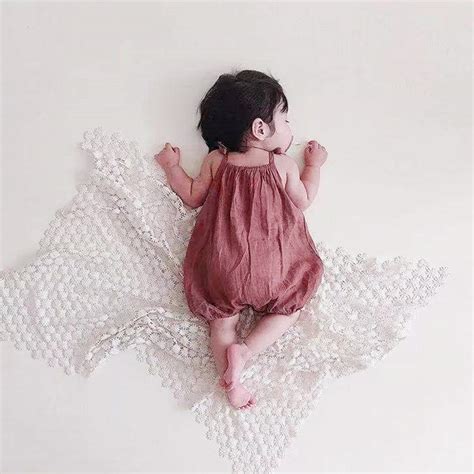 新生婴儿儿连体衣夏季薄款女宝宝吊带可爱哈衣0一1岁幼儿夏装潮3 虎窝淘