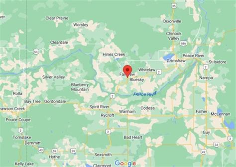 Where Is Fairview Alberta See Area Map And More