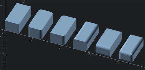 openscad rounded cube corners free 3d model on
