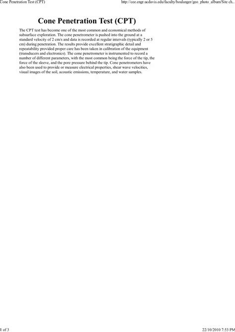Pdf Cone Penetration Test Cpt Dokumen Tips