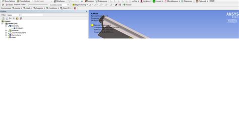 Modal Analysis Boundary Condition Problem