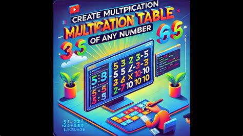 Create Multiplication Table Of Any Number Using C Language Full
