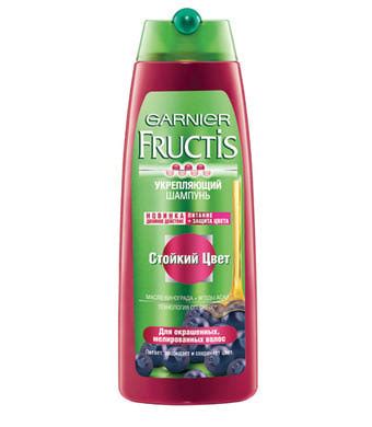Шампунь Fructis укрепляющий "Стойкий цвет" - «Блеск, шик, красота ...