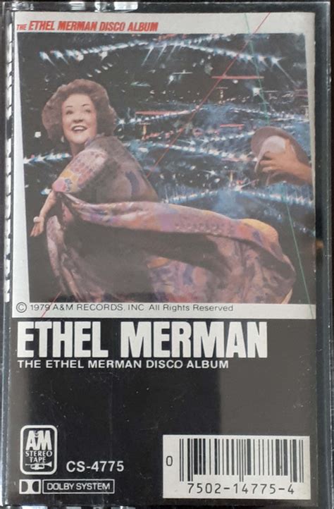 Ethel Merman The Ethel Merman Disco Album 1979 Cassette Discogs