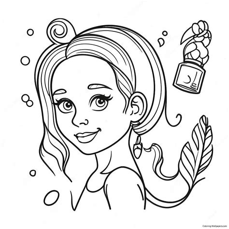 Hair Salon Coloring Page 52813 41764