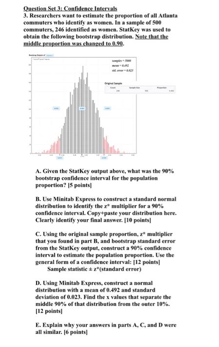 Solved Question Set 3 Confidence Intervals 3 Researchers