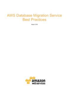 AWS Database Migration Service Best Practices Aws Database Migration Service Best Practices