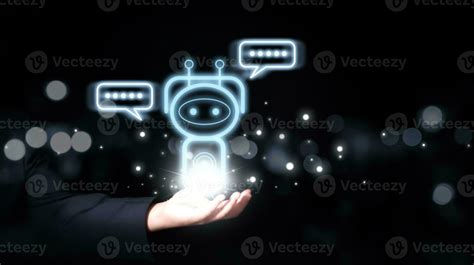 Chat With Ai Artificial Intelligence Man Using Technology Smart Robot Ai Artificial