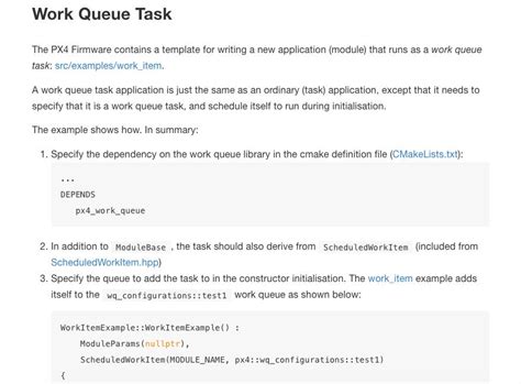 Px4 Autopilot On Linkedin Px4 Tip Of The Week When Youre Writing Your Own Px4 Application