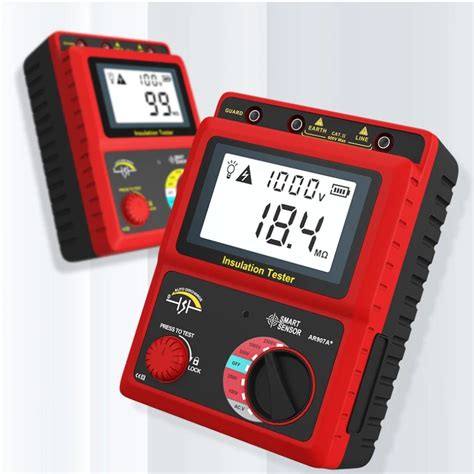 Evergood Insulation Resistance Tester Digital Megohmmeter 100 2500v