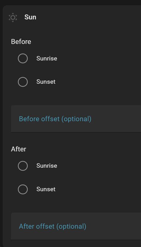 Automations Using Sunrise And Sunset Triggers Are Very Confusing Configuration Home Assistant