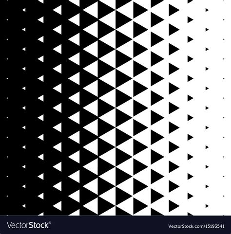Halftone Triangular Pattern Abstract Royalty Free Vector