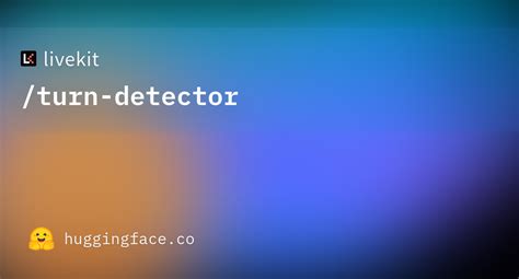 License · Livekitturn Detector At Main