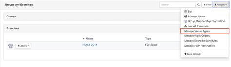 Manage Venue Types Hseep Exercise Builder Written Guides Help Manage Venue Types Hseep Exercise Builder Written Guides Help