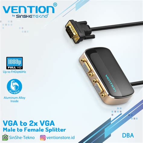 Jual Vention DBA VGA Splitter In Out Jakarta Barat Vention Authorized Store Tokopedia