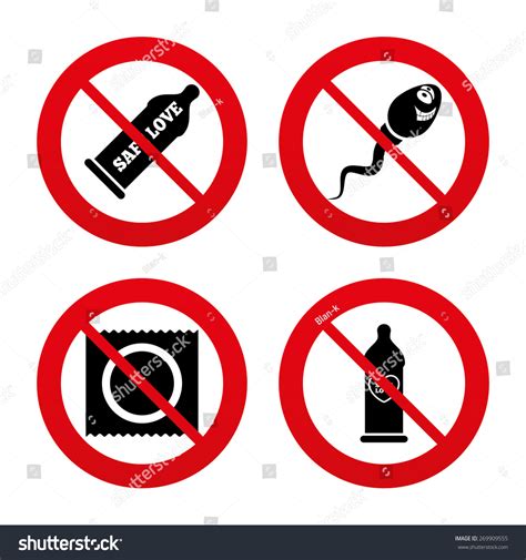 No Ban Stop Signs Safe Sex Vector có sẵn miễn phí bản quyền 269909555 Shutterstock